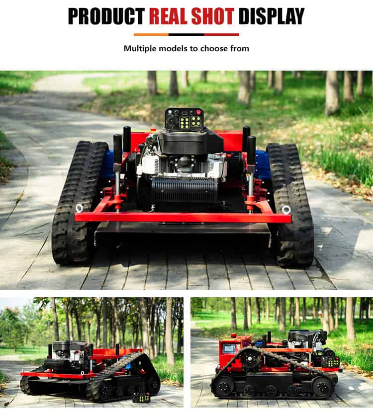 Y8-838 Slope RC Crawler Lawn Mower With 22HP